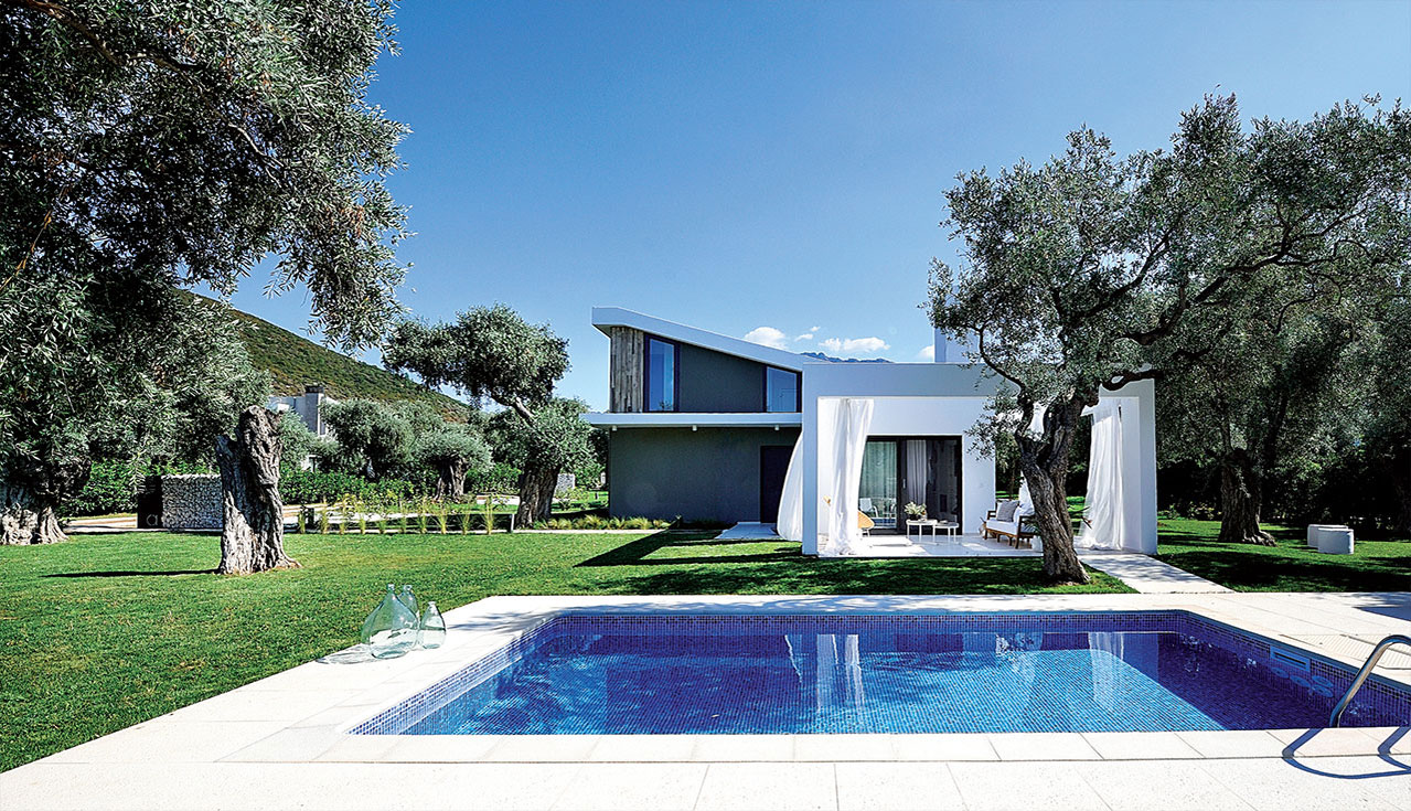 Olion Villa: Μια μοντέρνα εξοχική μονοκατοικία στη Θάσο (10 pics ...