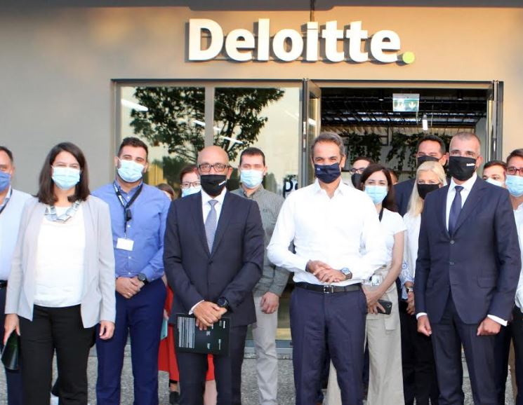 Επίσκεψη του πρωθυπουργού Κυριάκου Μητσοτάκη στο Deloitte Alexander ...