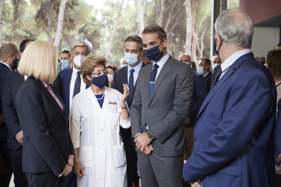 Μητσοτάκης σε εγκαίνια ΜΕΘ του «Σωτηρία»: Κρίσιμοι οι επόμενοι μήνες ...