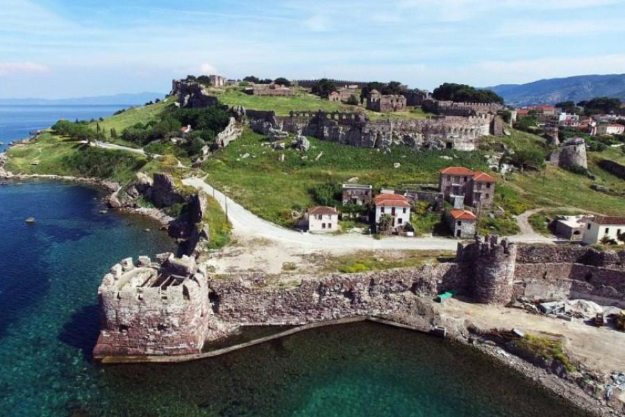 Εντυπωσιακή πύλη στο Κάστρο της Μυτιλήνης δείχνει άγνωστο βυζαντινό ...