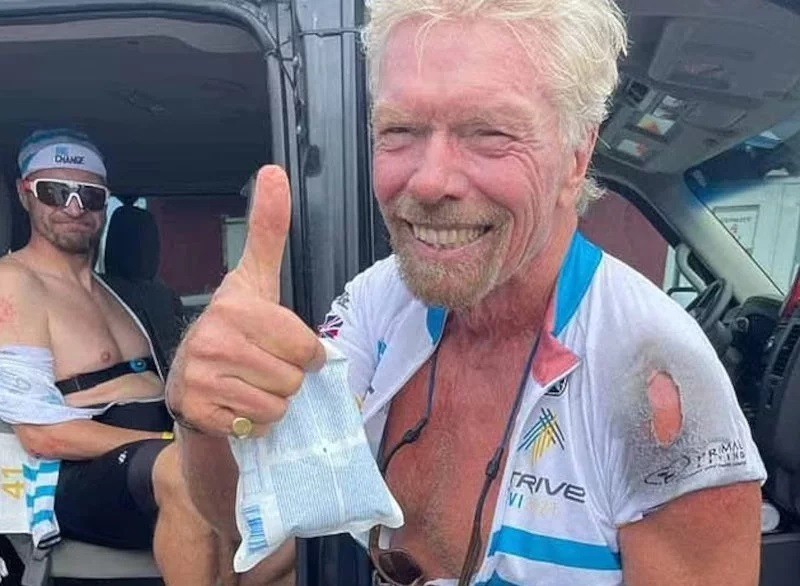 Ρίτσαρντ Μπράνσον: Τρομακτικό ατύχημα για τον δισεκατομμυριούχο ...