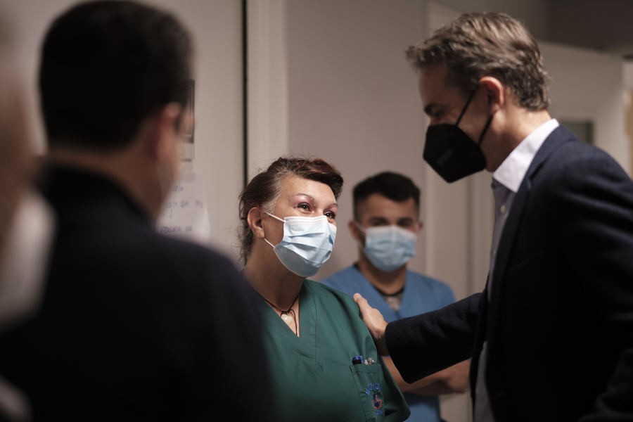 Το νοσοκομείο Σωτηρία επισκέφθηκε ο Κυριάκος Μητσοτάκης – Θα έχουμε ...