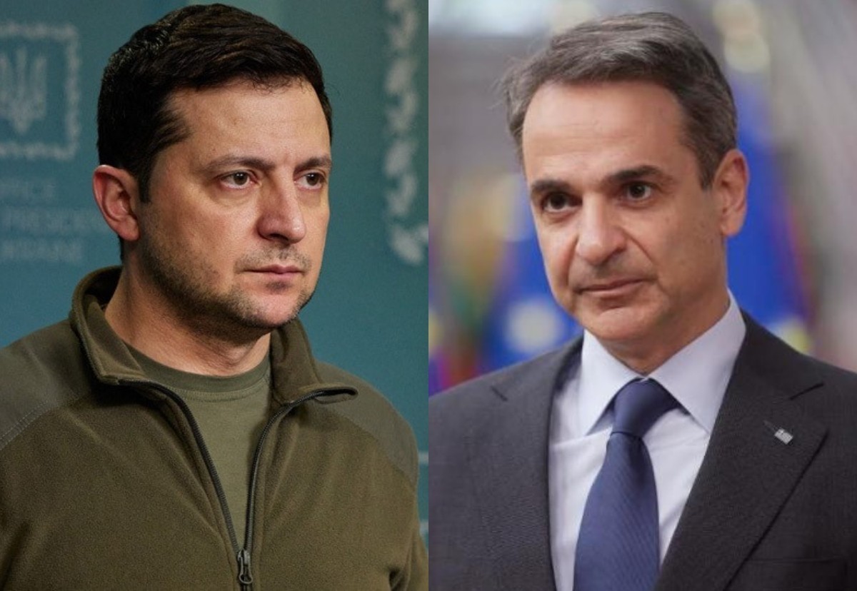 Μητσοτάκης σε Ζελένσκι: Αμέριστη υποστήριξη της ελληνικής κυβέρνησης ...