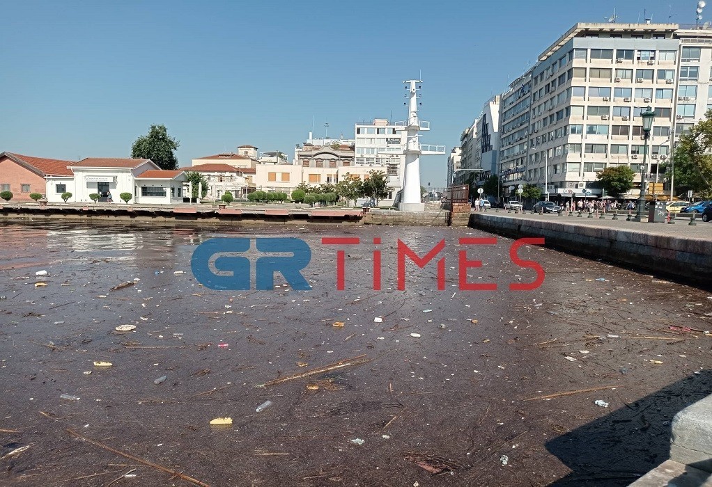Θεσσαλονίκη: Απέραντος βούρκος ο Θερμαϊκός - Γέμισε σκουπίδια και φερτά ...