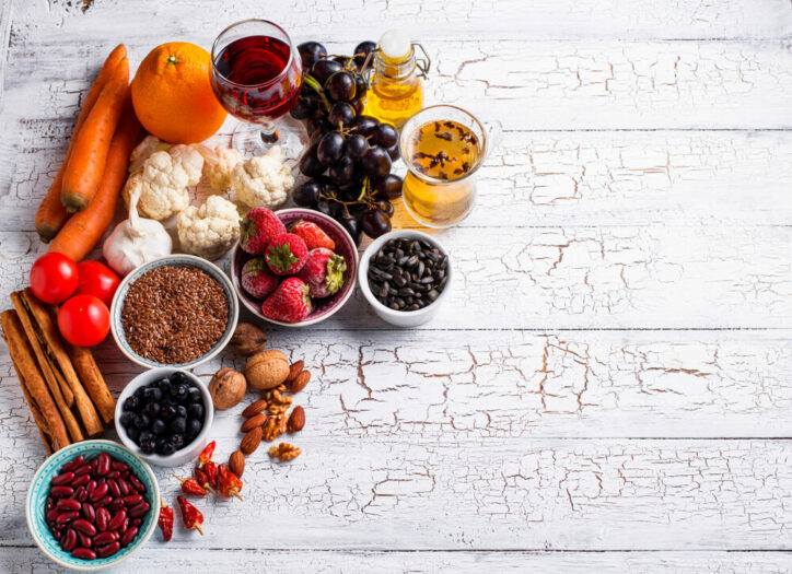 Βαθμολογία της μνήμης ανάλογα με τα αντιοξειδωτικά που υπάρχουν στην ...