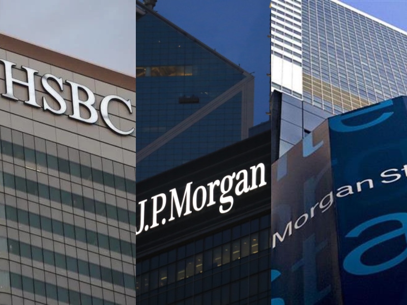 HSBC, JP Morgan και Morgan Stanley βάζουν ψηλά τον πήχη για τις ...