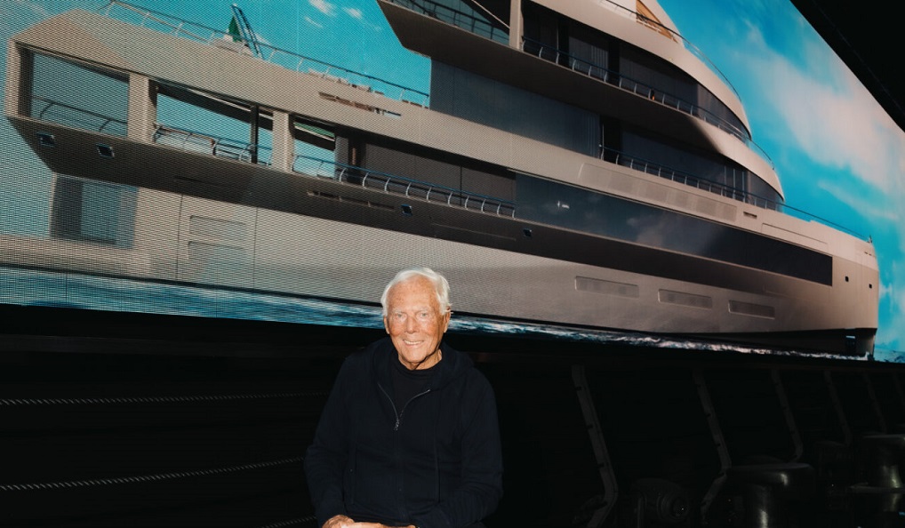 Tο mega yacht με την υπογραφή του Giorgio Armani - Mononews.gr