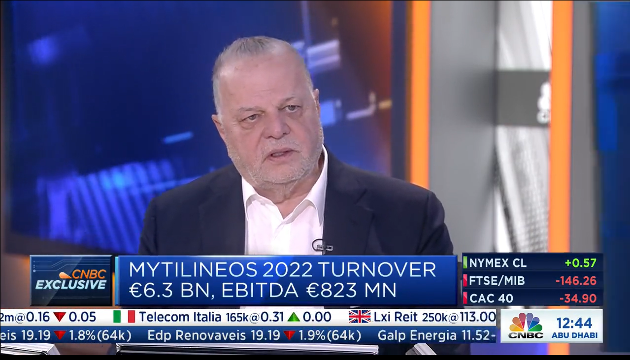 Ευάγγελος Μυτιληναίος στο CNBC: Καταγγέλλει την ευρωπαϊκή πολιτική για ...
