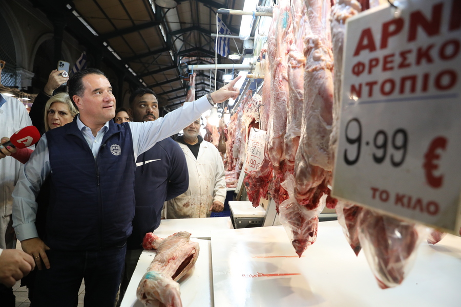 Γεωργιάδης: Αυτοψία στη Βαρβάκειο - Στα 9,99€/κιλό η τιμή του αρνιού ...