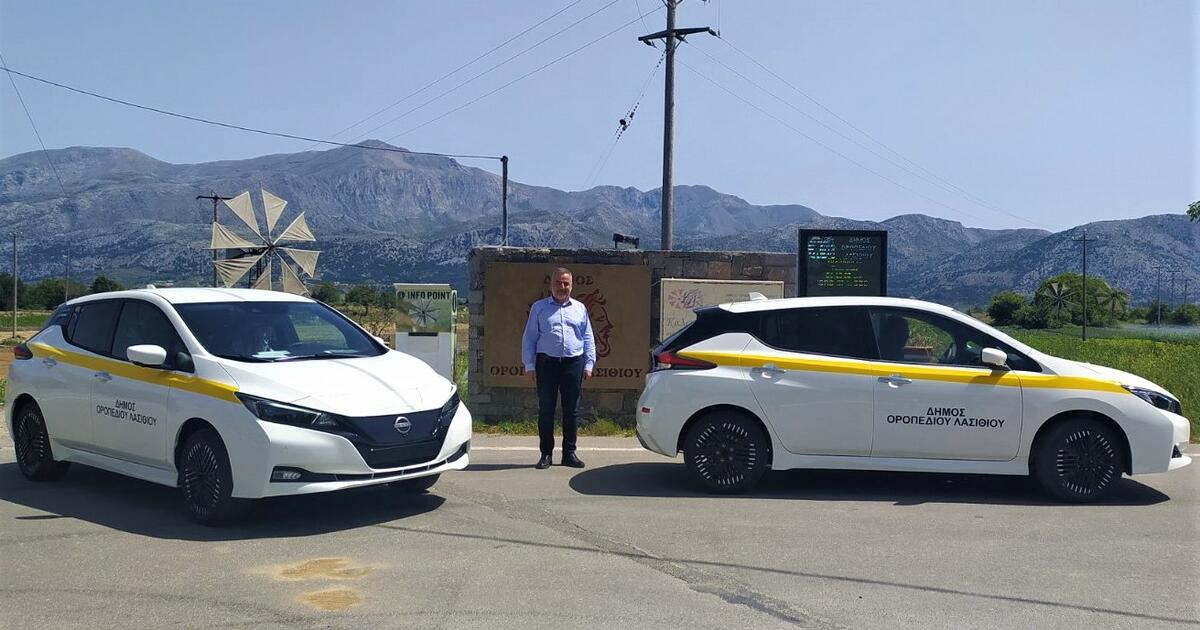 Δήμος Οροπεδίου Λασιθίου: Παρέλαβε δυο ηλεκτρικά αυτοκίνητα! - Mononews.gr