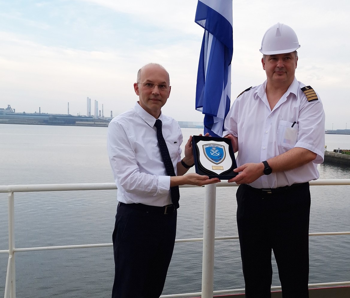 Capital Gas Ship Management Corp.: Ύψωσε την ελληνική σημαία το LNG/C ...