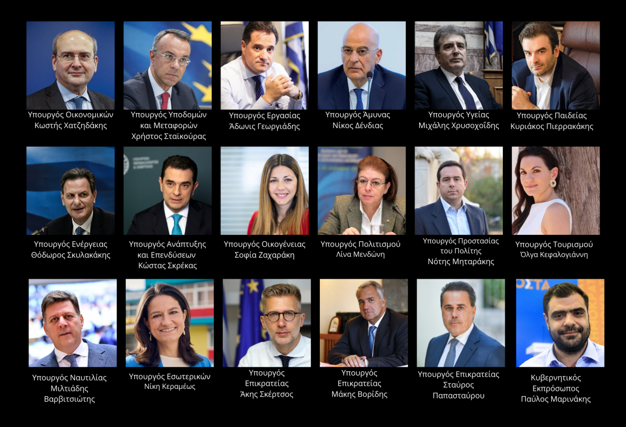 Αυτή είναι η σύνθεση της νέας κυβέρνησης Μητσοτάκη - Mononews.gr
