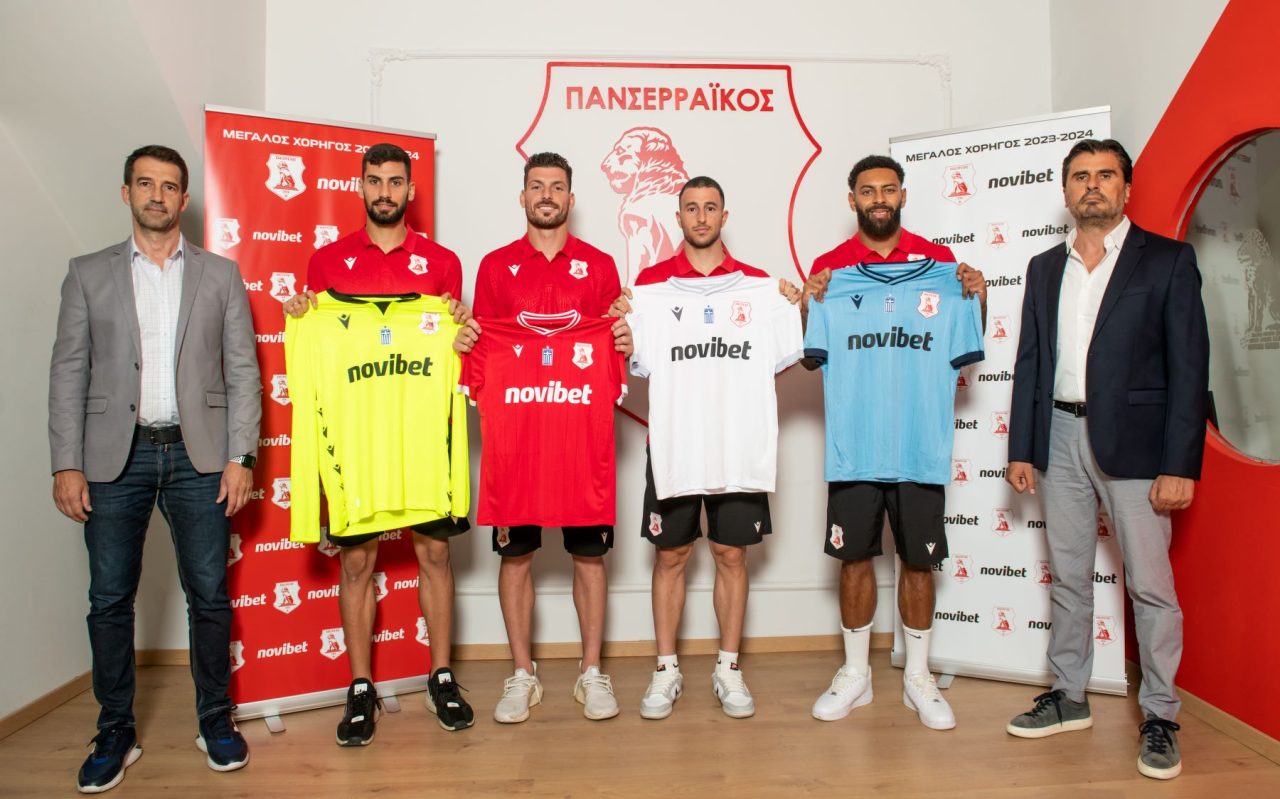 Η Novibet Μεγάλος Χορηγός της ΠΑΕ ΠΑΝΣΕΡΡΑΪΚΟΣ για τη σεζόν 2023-2024 ...