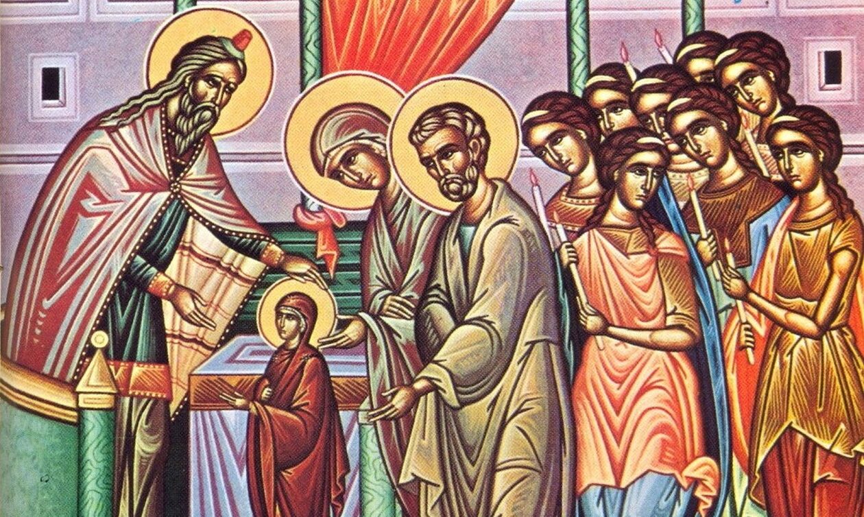 Εορτολόγιο 21 Νοεμβρίου - Τα Εισόδια της Θεοτόκου, ποια ονόματα ...