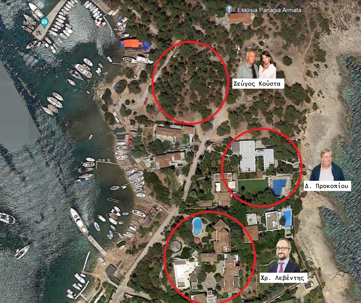 Γιάννης και Δήμητρα Κούστα: Η ώρα της κρίσης για τη βίλα στις Σπέτσες ...