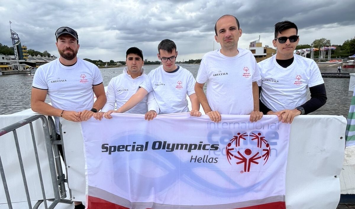 Στήριξη της ελληνικής αποστολής των Special Olympics Hellas στο Παγκόσμιο Κύπελλο ICF Canoe ...