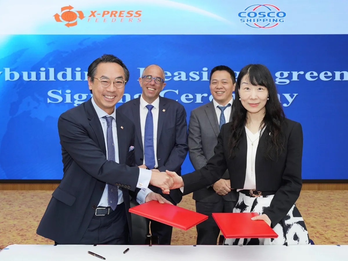 Συμφωνία συνεργασίας μεταξύ της COSCO και της X-Press Feeders - Mononews.gr