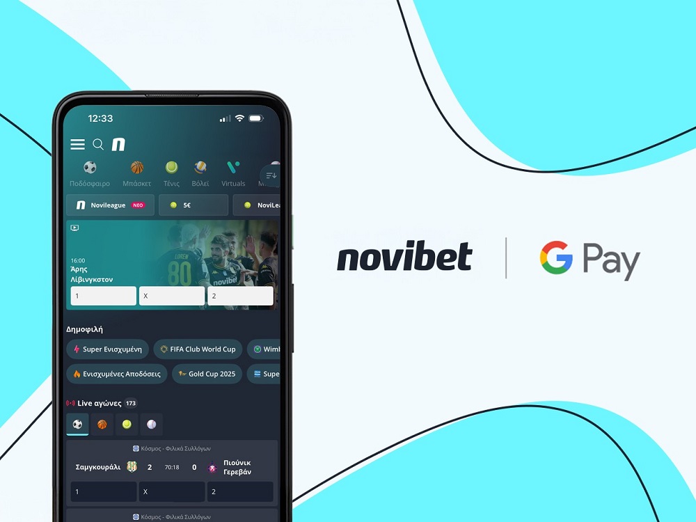 Η Novibet παρέχει τη δυνατότητα συναλλαγών μέσω Google Pay - Mononews.gr