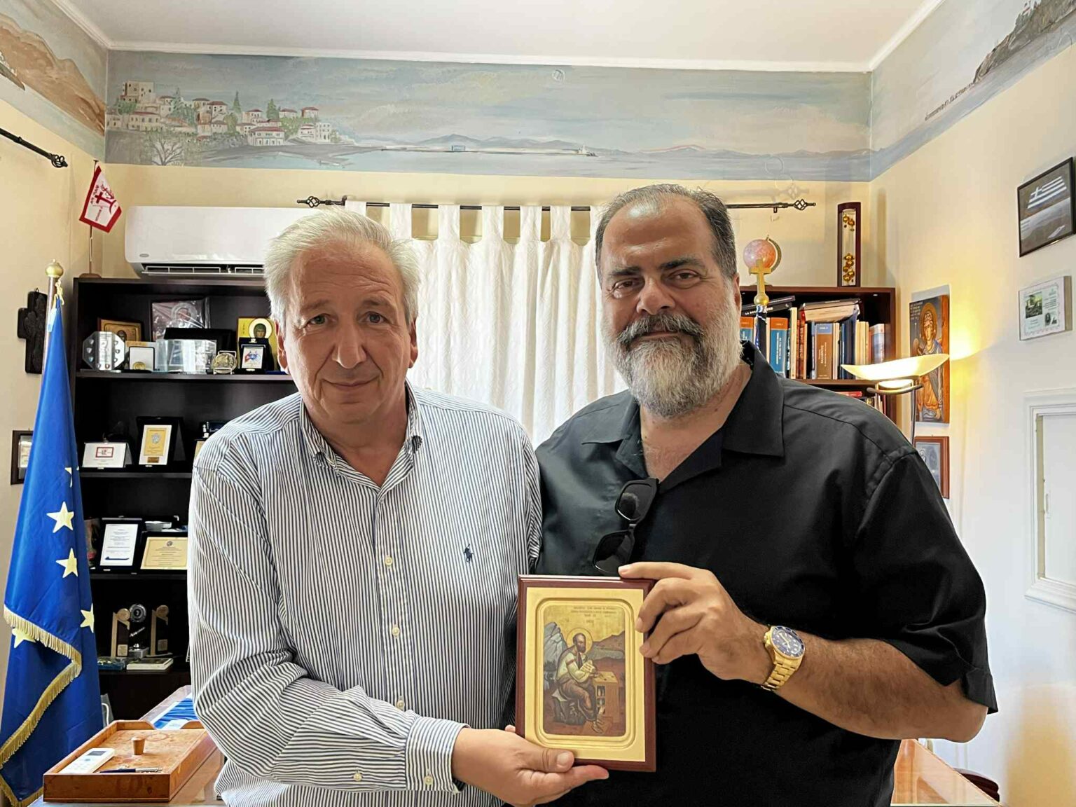 Νικόλας Πατέρας: Αναλαμβάνει την πλήρη ανακαίνιση του Ιερού Ναού του Αγ ...