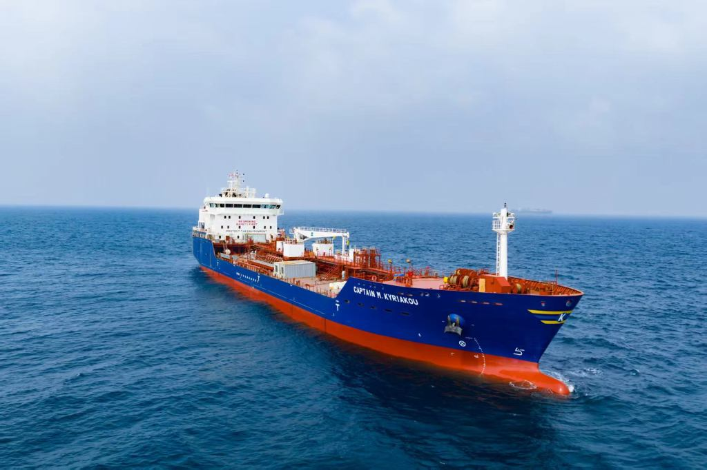 Παρελήφθη το πλοίο Captain Minos Kyriakou - Η επιστροφή της Athenian Sea Carriers με δέκα ...