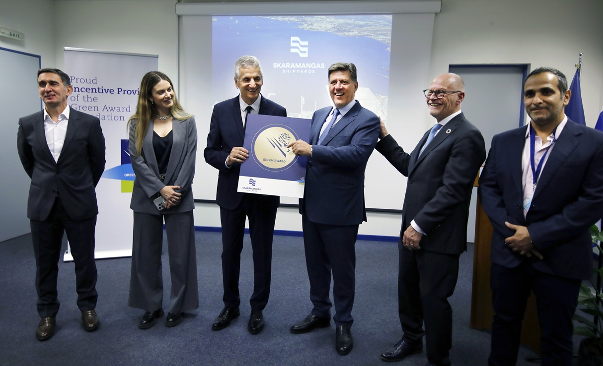 Τα Ναυπηγεία Σκαραμαγκά εντάσσονται επίσημα στο πρόγραμμα Green Award ...