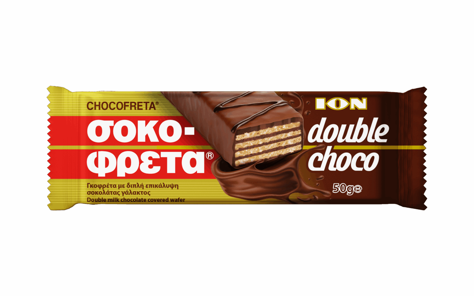 ΣΟΚΟΦΡΕΤΑ DOUBLE CHOCO: Η μία και μοναδική ION Σοκοφρέτα, τώρα με ΔΙΠΛΗ ...