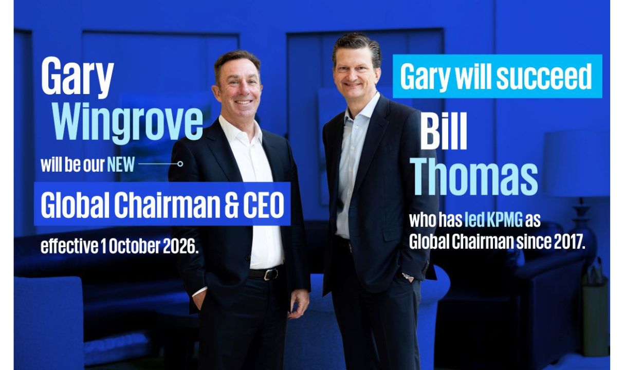 H KPMG ανακοινώνει την εκλογή του Gary Wingrove ως τον νέο Global ...